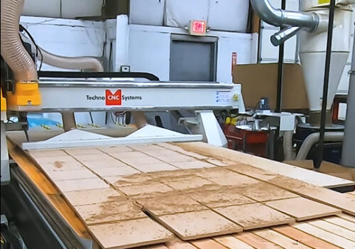 Off-Load Material from your CNC with our Pusher Option